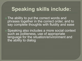 Difference between pronunciation and speaking | PPTX | Education