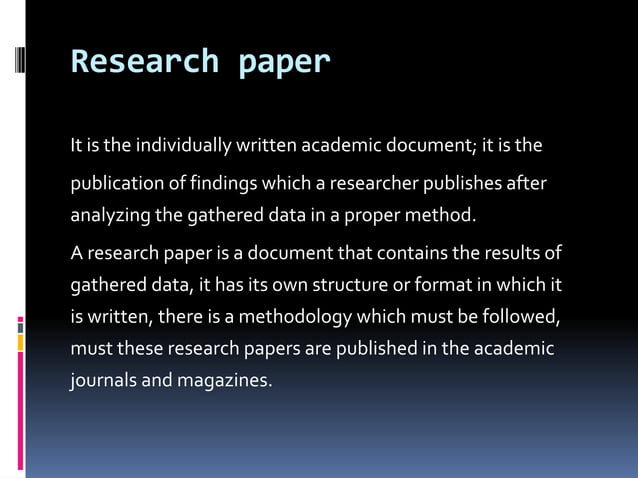 Difference Between Researchpaperthesisand Book Writing Pdf Education