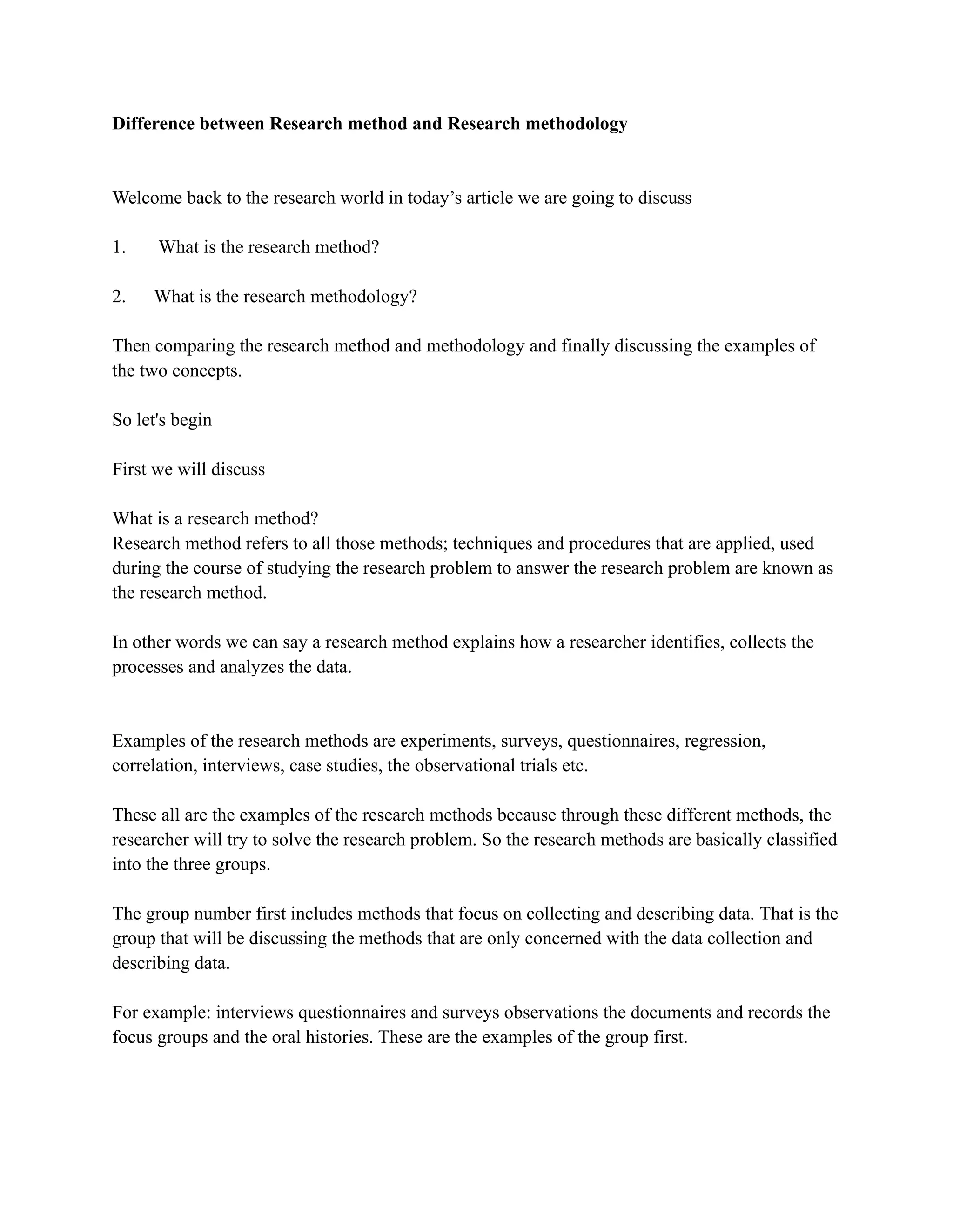 Difference between Research method and Research methodology.pdf