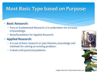 Difference between Research & Proposal Research | PPTX