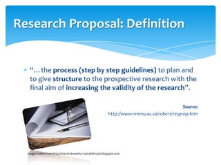 Difference between Research & Proposal Research | PPTX
