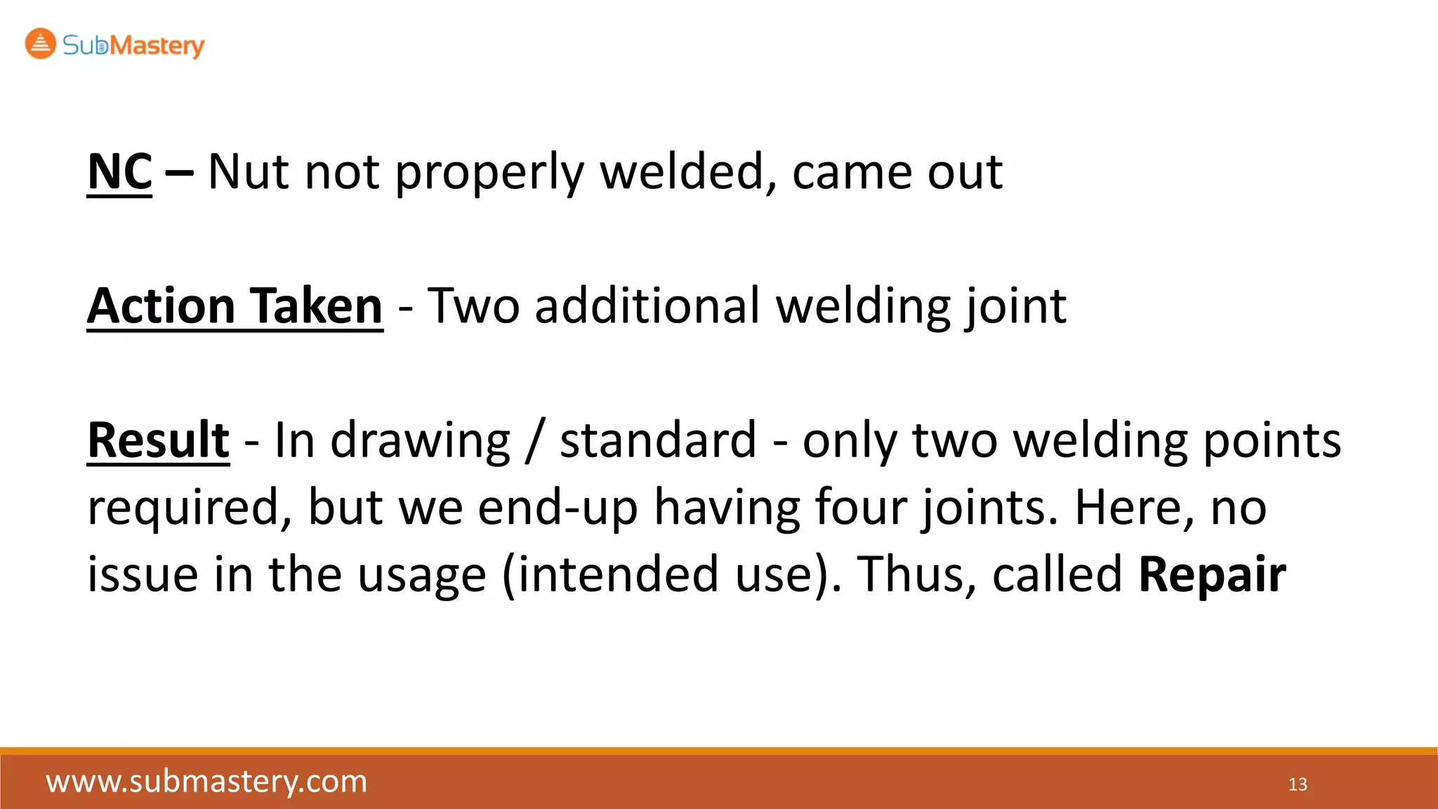 Difference between rework and repair as per IATF 16949:2106 | PDF