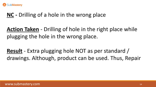Difference between rework and repair as per IATF 16949:2106 | PDF ...