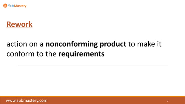 Difference between rework and repair as per IATF 16949:2106 | PDF ...