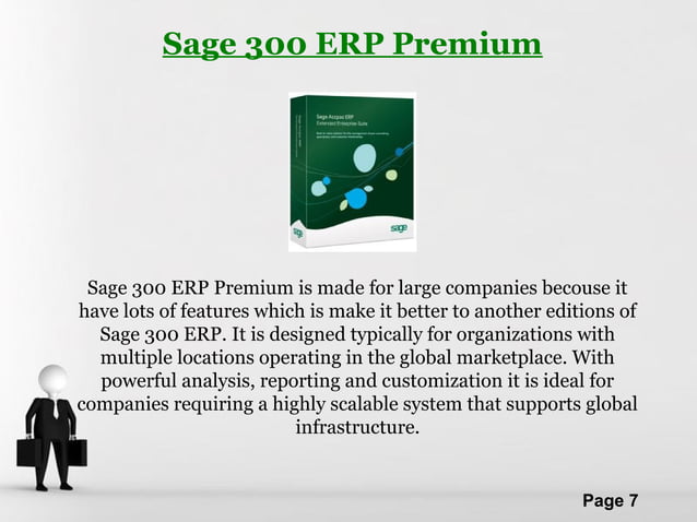 Difference between sage erp 300 standard and sage erp 300 advanced ...