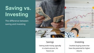 Difference Between Saving slides And Investment Slides.pptx