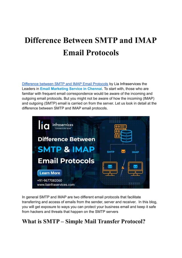 Difference Between SMTP and IMAP Email Protocols.pdf Difference Between SMTP and IMAP Email Protocols.pdf