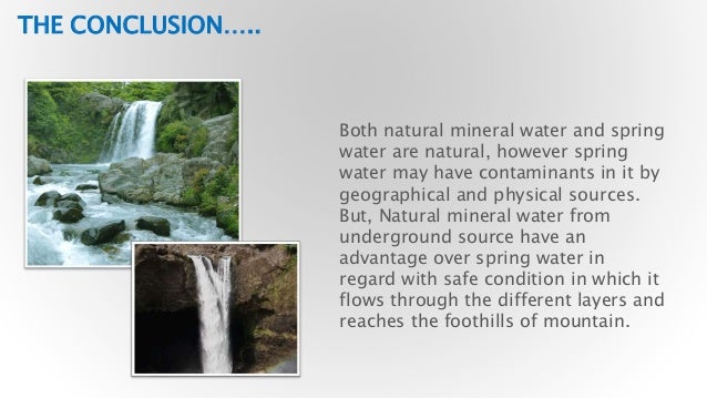Difference Between Mineral Water And Spring Water – WTQM