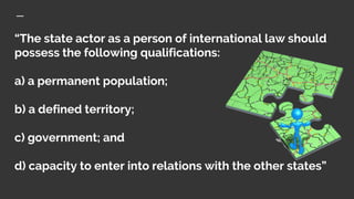 Difference State Actors and Non state Actors | PDF