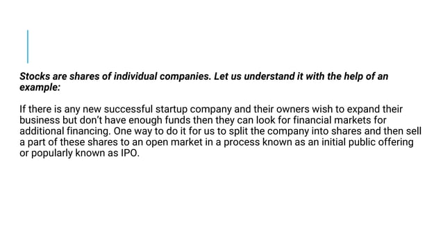 Difference between stocks and bonds | PPTX | Stocks and Bonds | Personal Investing