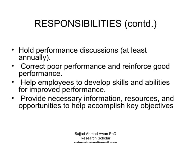 Difference between supervision and monitoring by sajjad awan | PPT