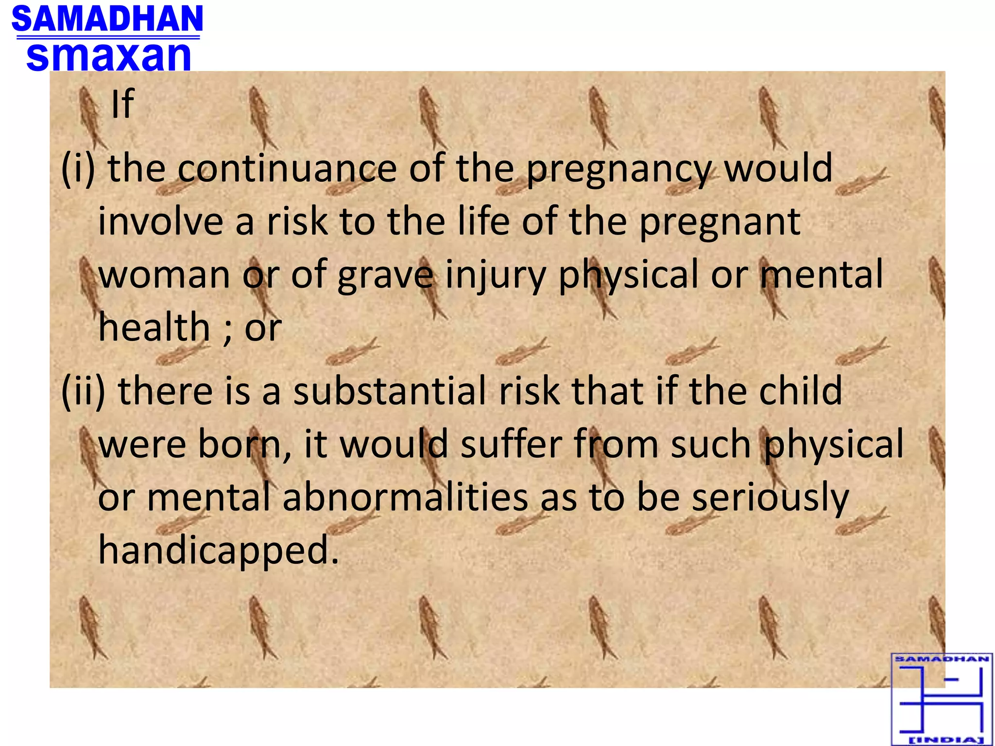 Difference Between The Pcpndt Act Ppt
