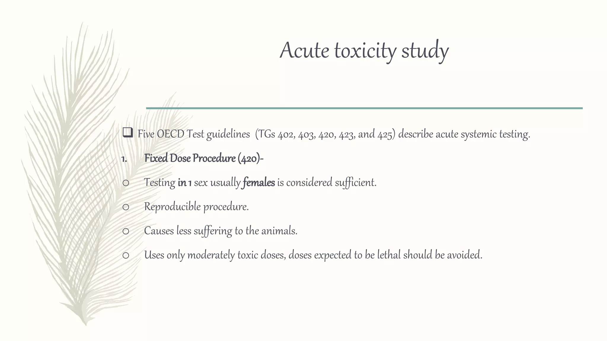 Difference between toxicity studies | PPTX