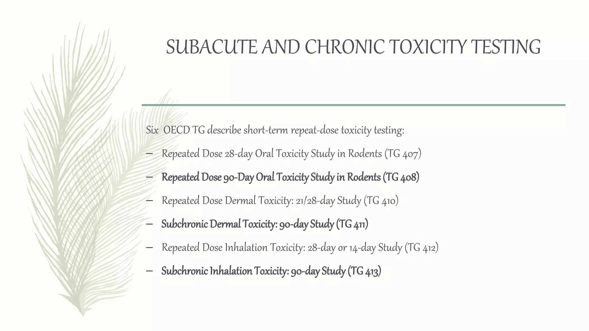 Difference between toxicity studies | PPTX