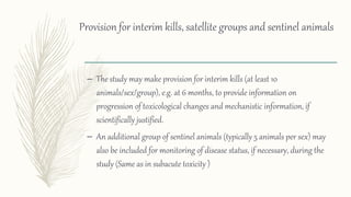 Difference between toxicity studies | PPTX