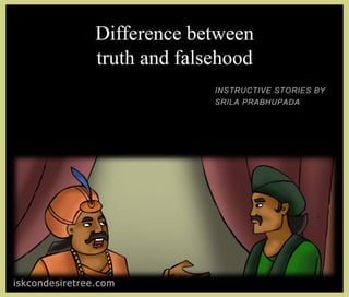 Difference between truth_and_falsehood | PDF
