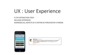 Difference between UI & UX | PPTX