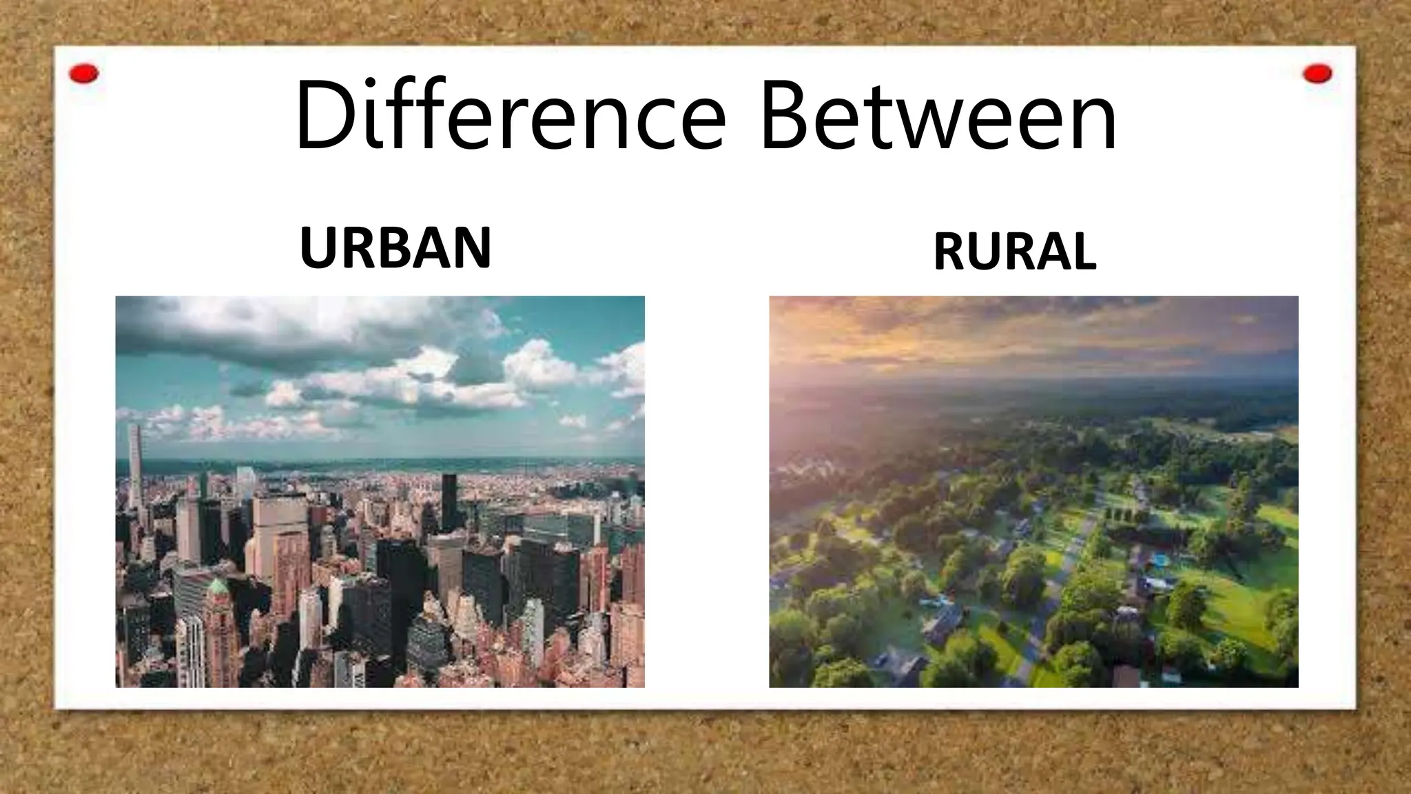 Description Difference between Urban and Rural.pptx