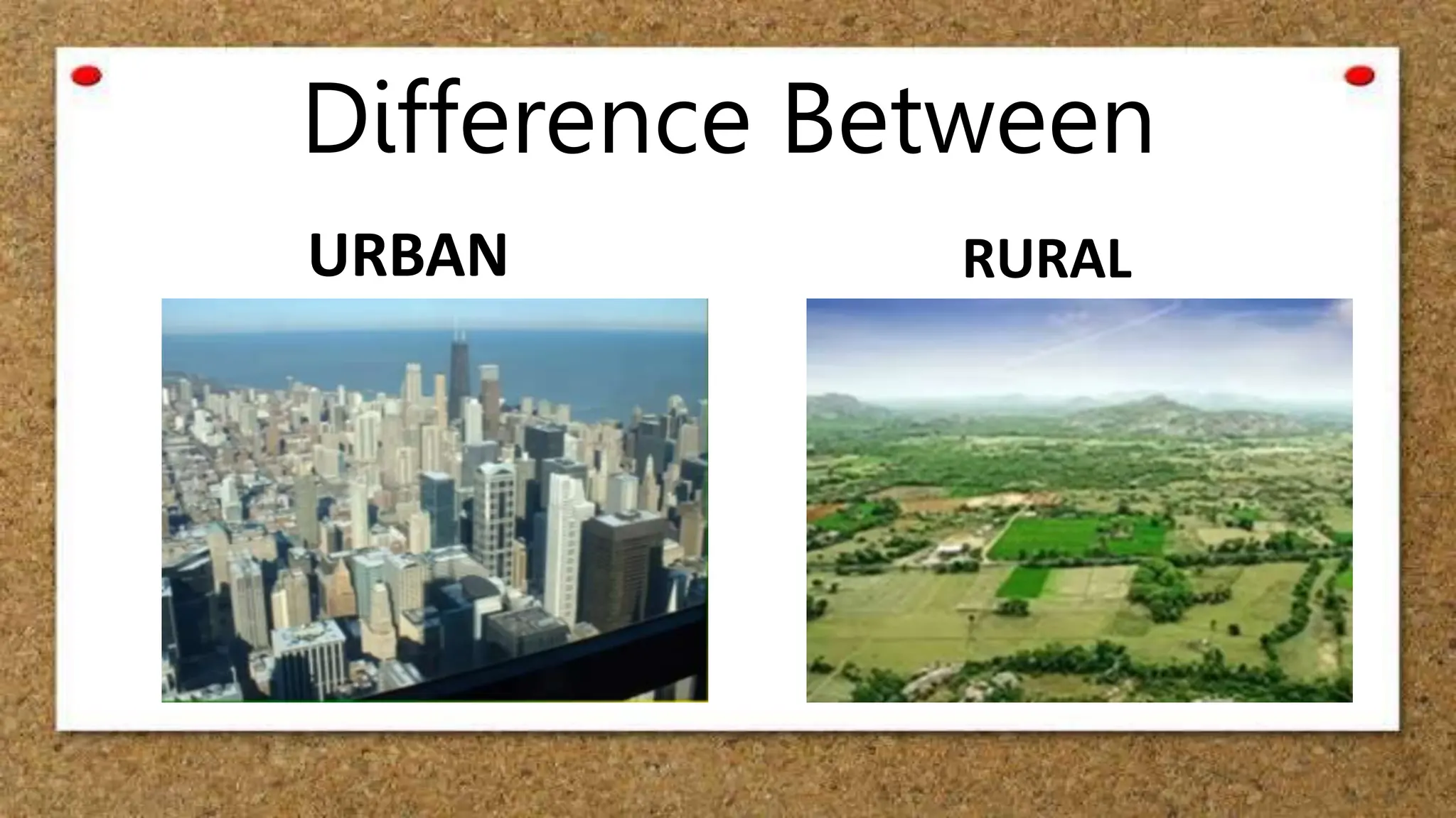 Description Difference between Urban and Rural.pptx