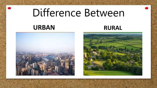 Description Difference between Urban and Rural.pptx