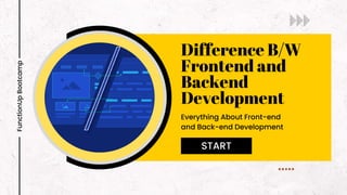 Difference BW Frontend and Backend Development | PDF