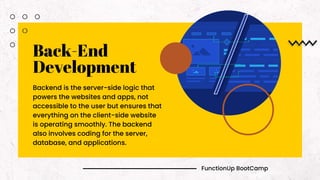 Difference BW Frontend and Backend Development | PDF