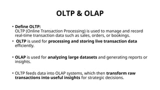 OLTP (Online Transaction Processing .ppt