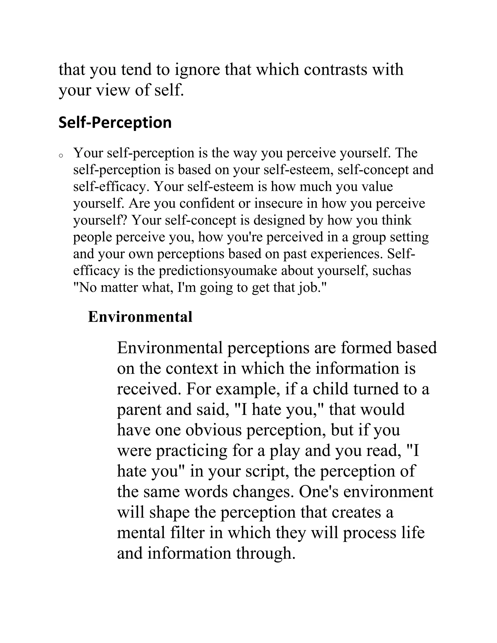 Difference perception and their effect on communication | DOCX