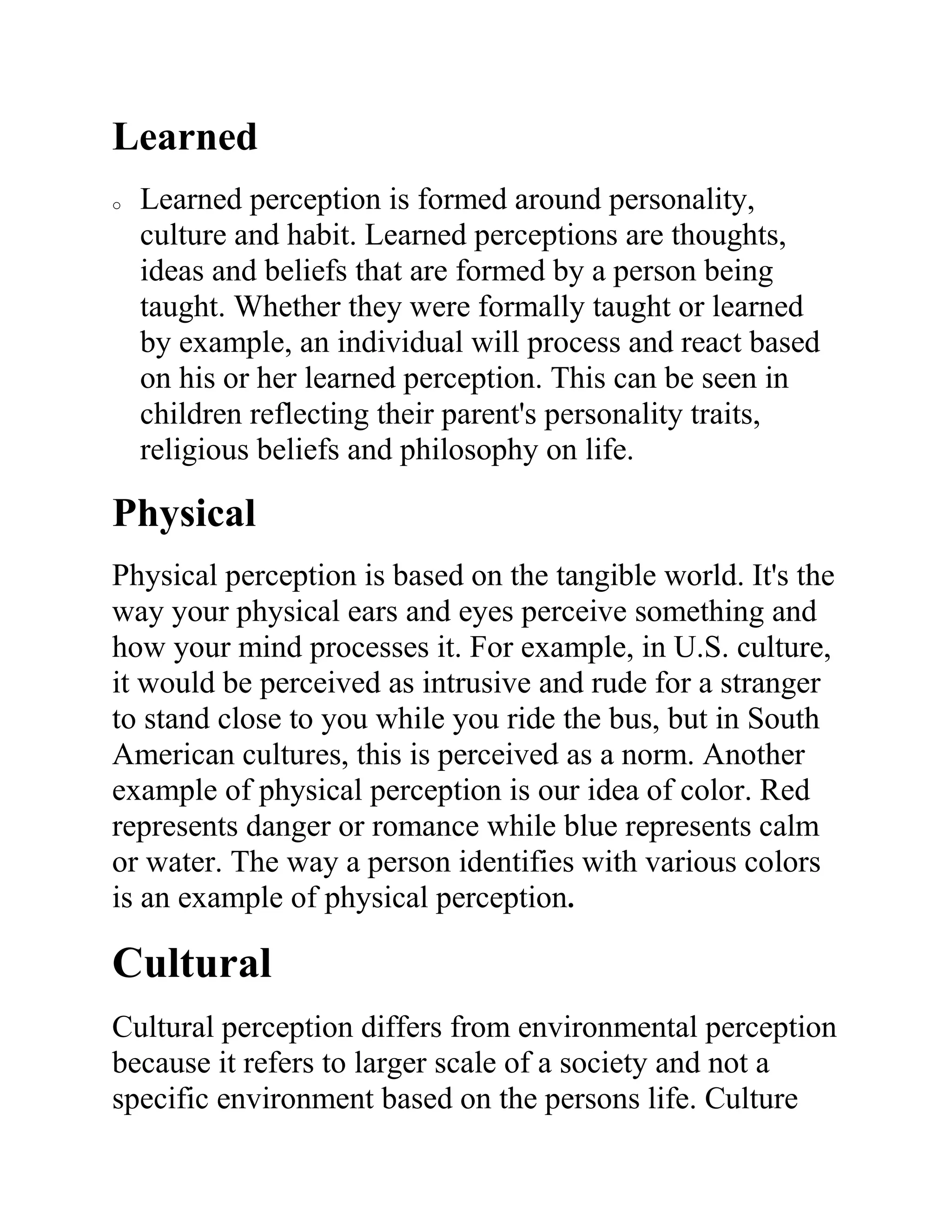 Difference perception and their effect on communication | DOCX