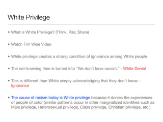Difference & Social Privilege | PPT