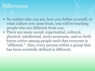 Differences and similarities | PPT