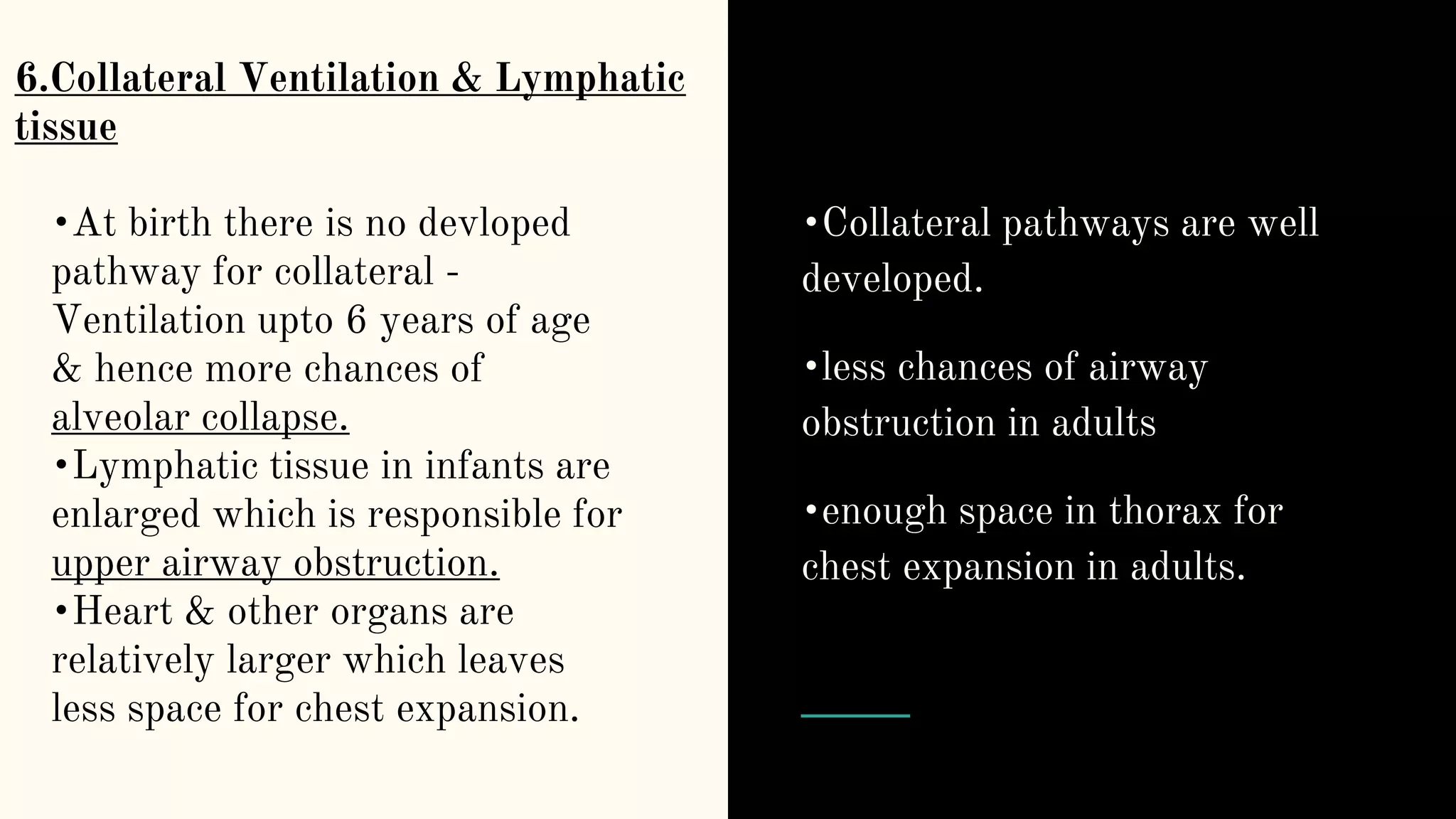 Differences b-w Adult & pediatric lungs.pptx