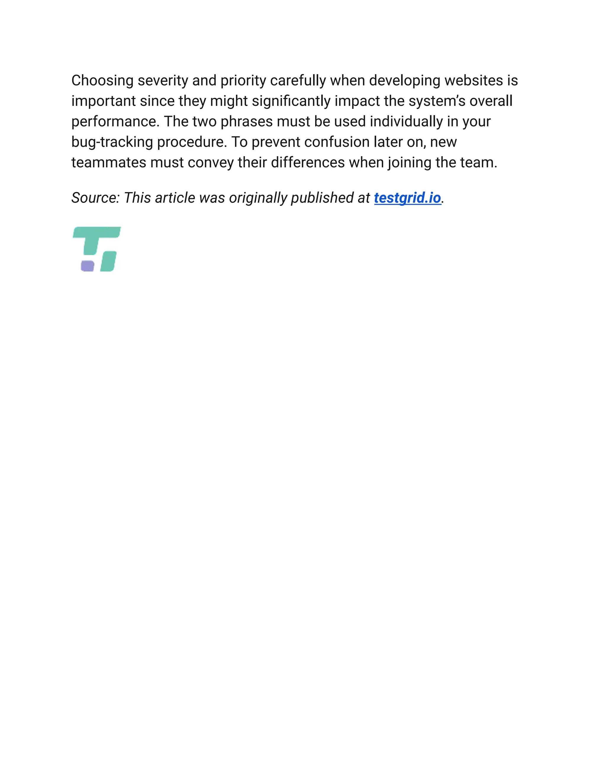 Differences Between Bug Severity and Priority in Testing [with Examples ... Differences Between Bug Severity and Priority in Testing [with Examples ...