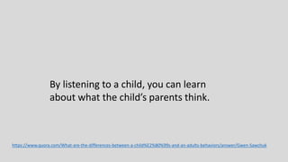 Children and adults | PPT