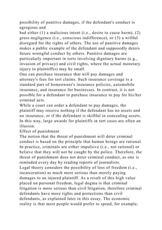 Differences betweenCivil and Criminal Law in the USA Copyright.docx | Law