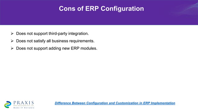 Differences Between Configuration and Customization in ERP ...