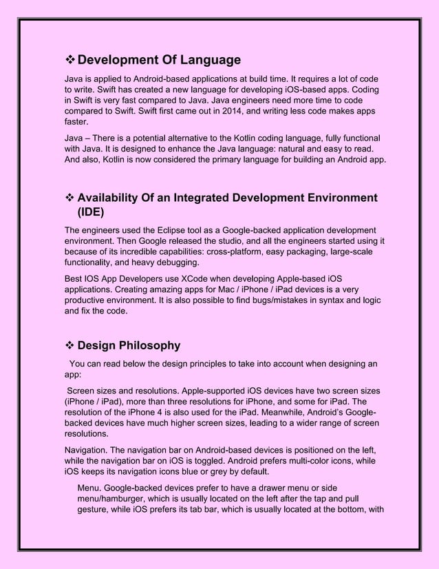 Differences Between Developing for iOS and Android.pdf