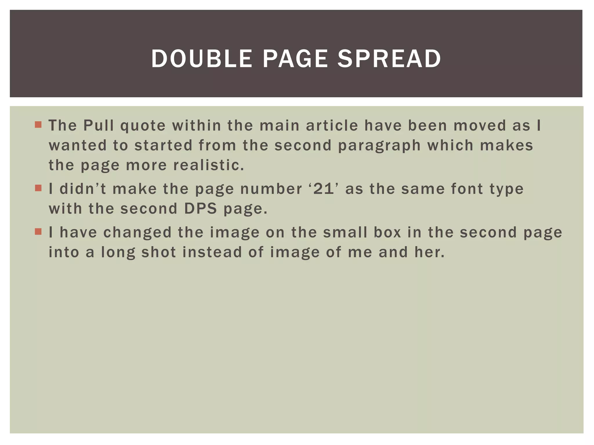 Differences between drafts and the first draft | PPTX