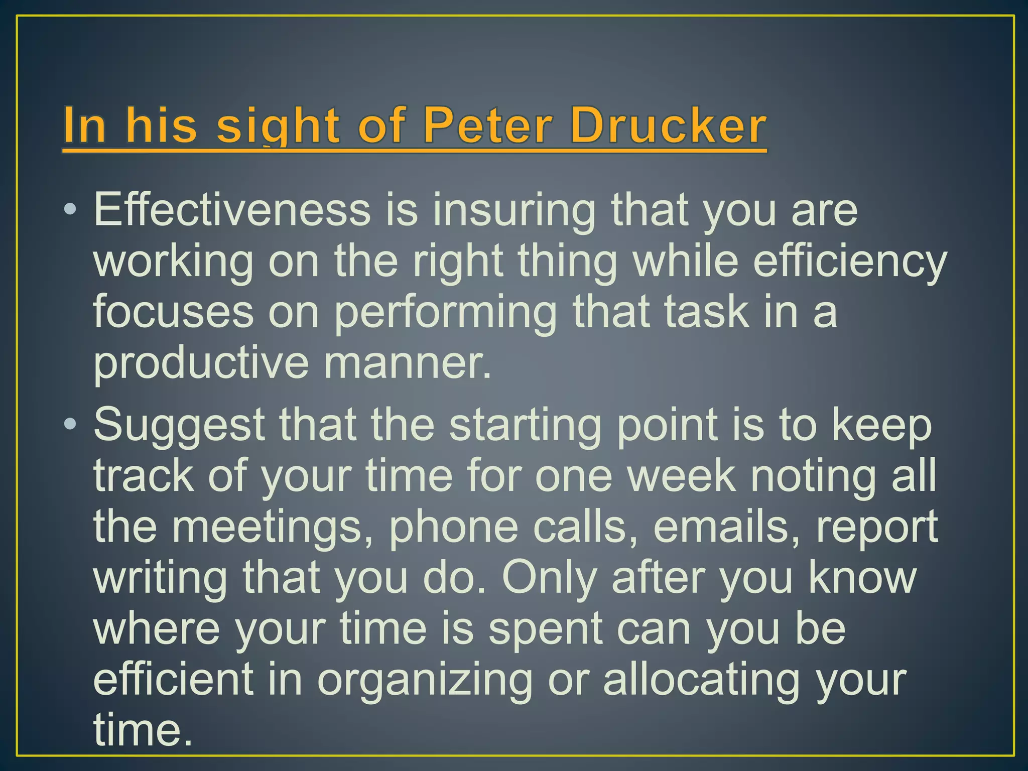 Differences Between Efficiency And Effectiveness Pptx