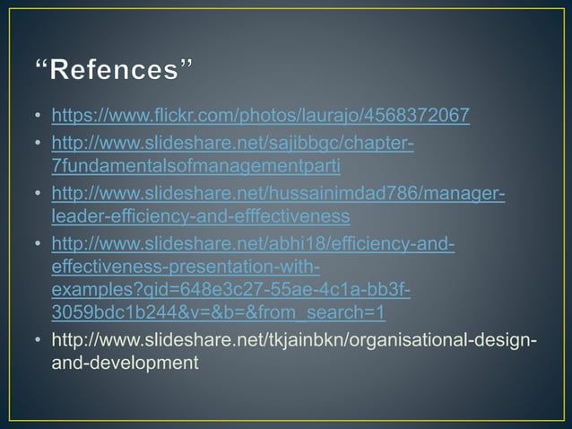 Differences between efficiency and effectiveness | PPTX