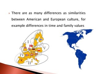 Differences between europe and america | PPTX