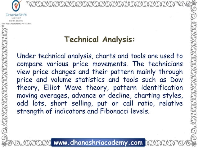 Differences between Fundamental Analysis and Technical Analysis | PPT