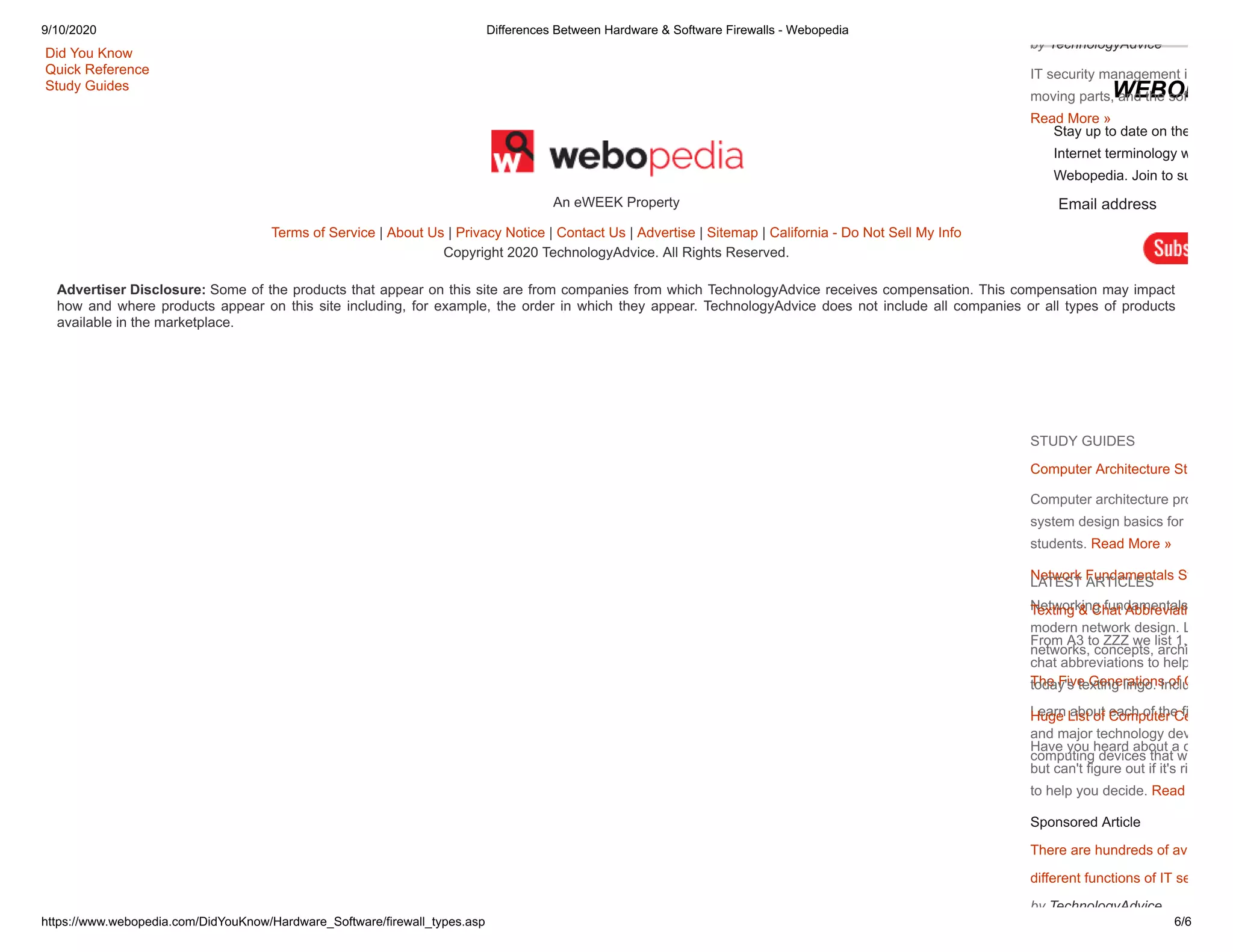 Differences between hardware & software firewalls webopedia | PPT