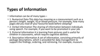 Differences Between Information, Knowledge, Belief and Truth | PPTX