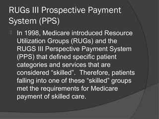 Differences between inpatient rehabilitation & skilled nursing care | PPT