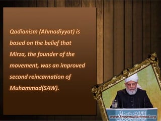 Differences between islam and ahmadyya | PPT