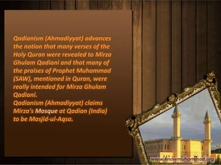 Differences Between Islam and Ahmadiyya | PPT