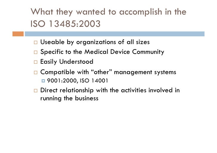 Difference between iso 9001 and iso 13485 - rotwisconsin