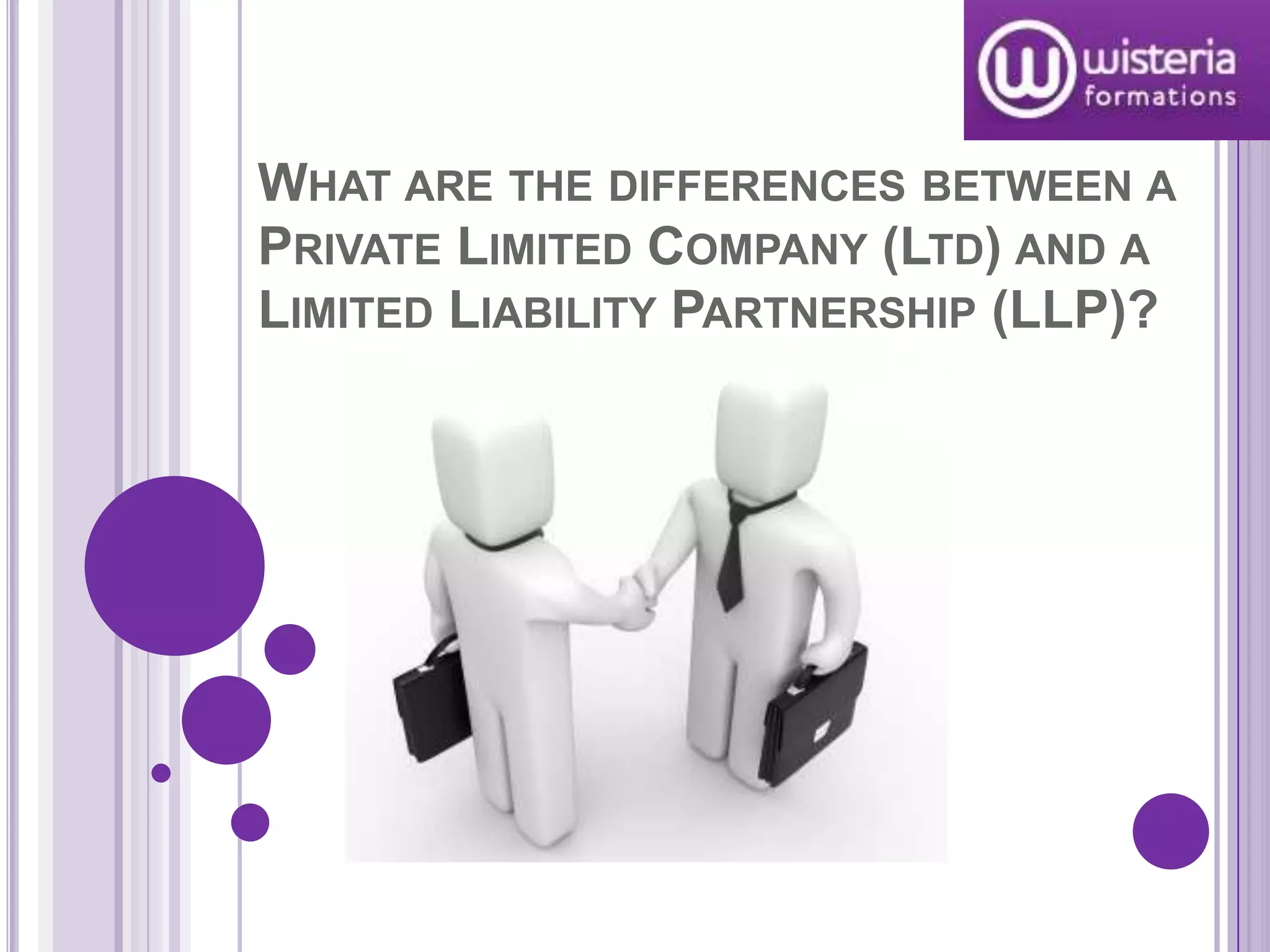 What are the differences between a Private Limited Company and a ...