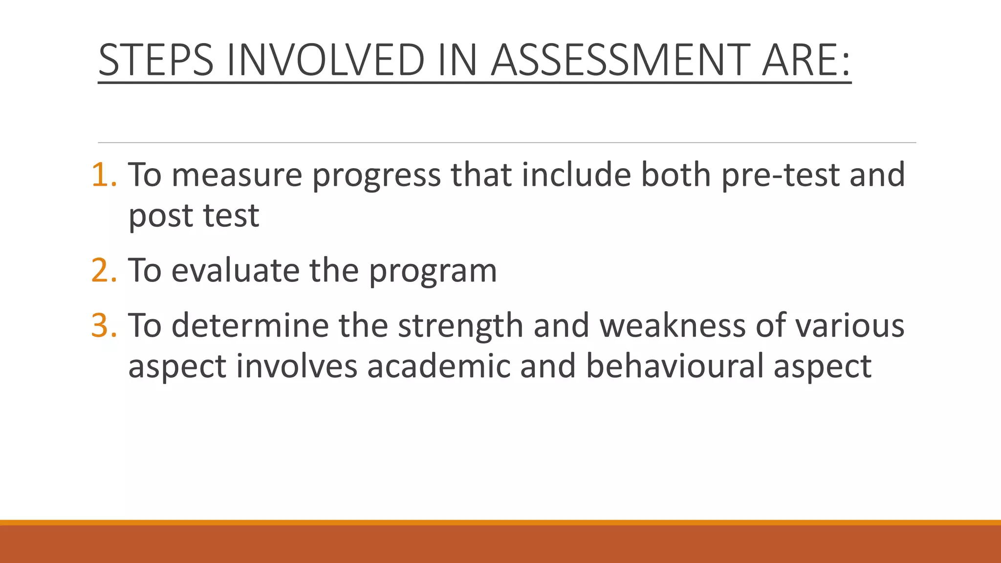 Differences between measurement, evaluation and assessment | PPTX